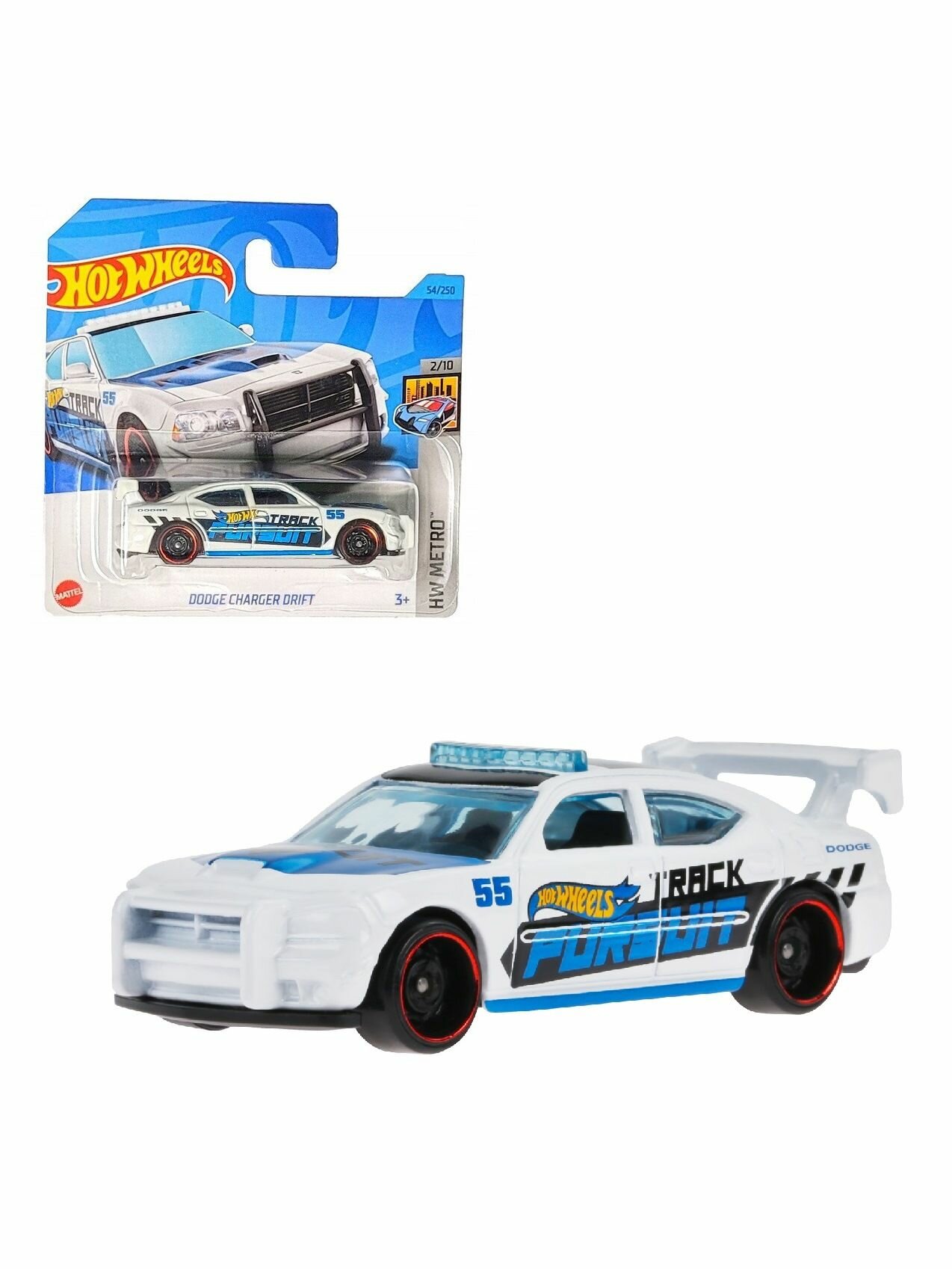 Машинка Hot Wheels HKJ69 HW Metro 2023 Dodge Charger Drift 2/10
