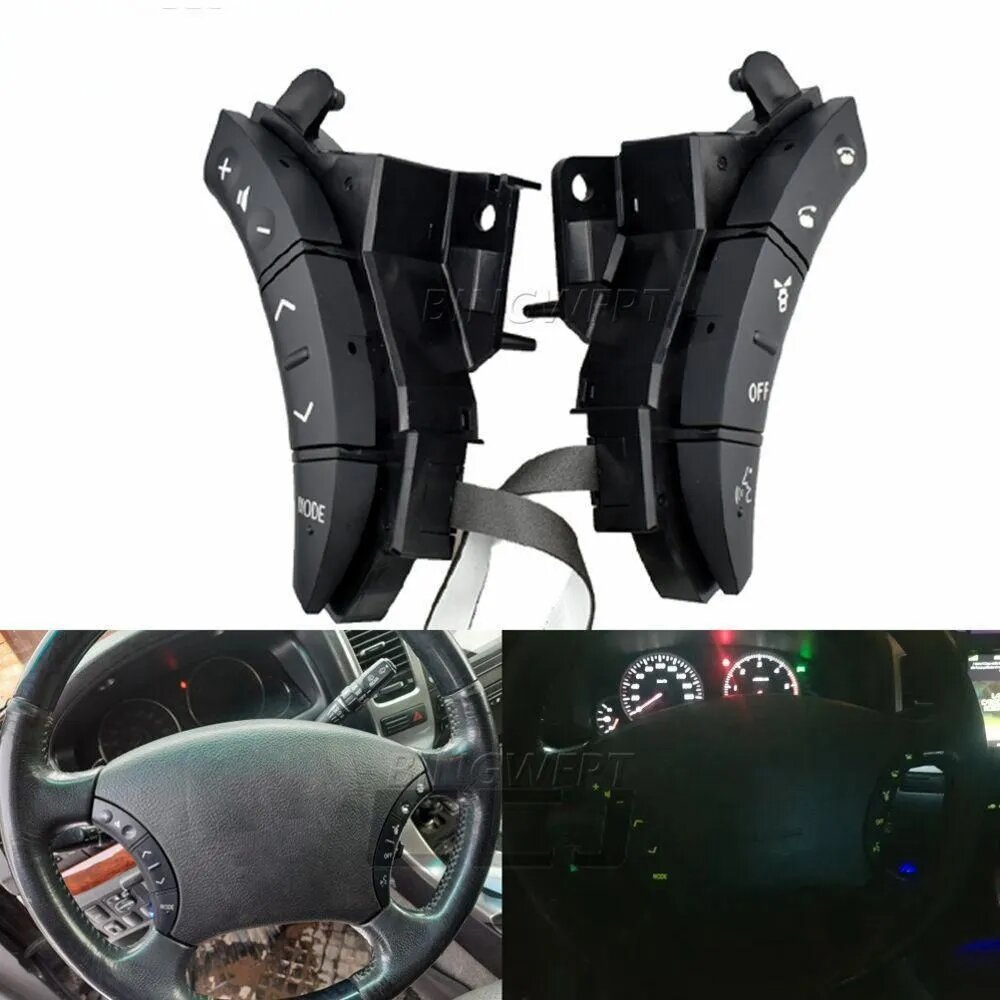 Вставка мультируля арт. для Toyota Land Cruiser Prado 120 2004-2009 75B037 / для Toyota Hanland Land Cruiser Prado 120 04-2009 Land Cruise Lexus GX470 75B037_W