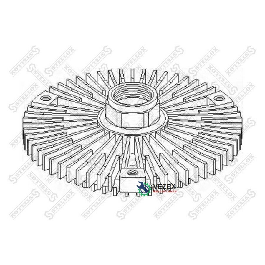STELLOX 3000415SX муфта вентилятора!\ MB W163 3.2 M112 98-02