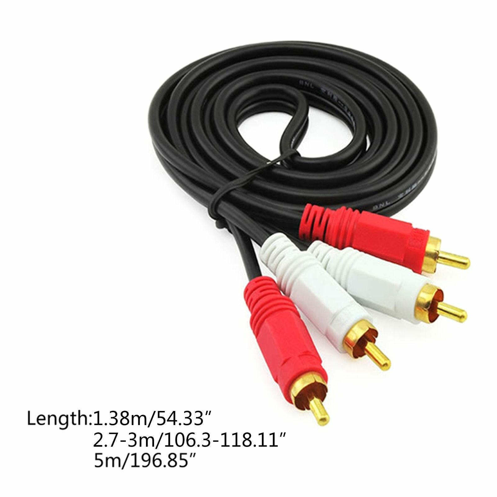 Кабель 2RCA для подключения разъема RCA к AV