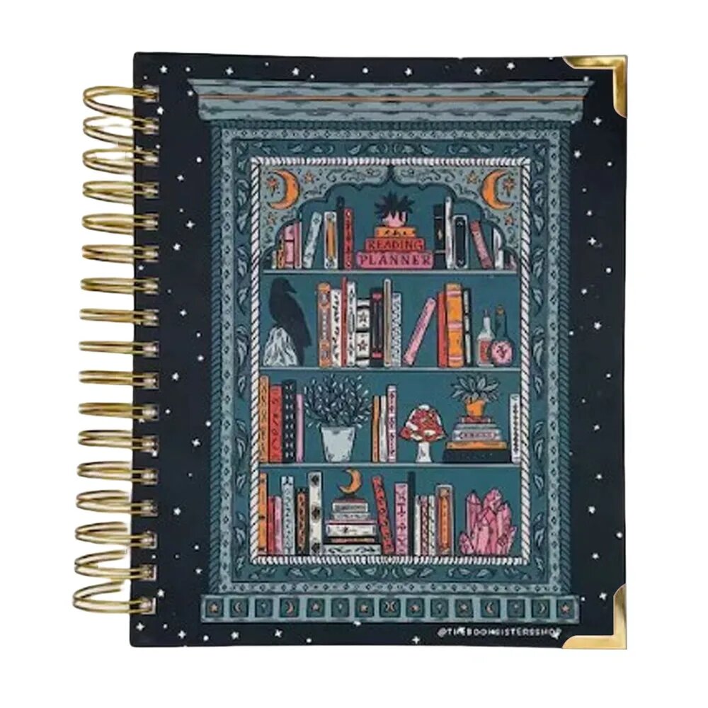 Дневник читательский A4, листов: 120 Планировщик чтения для книголюбов Style 1, 120 листов