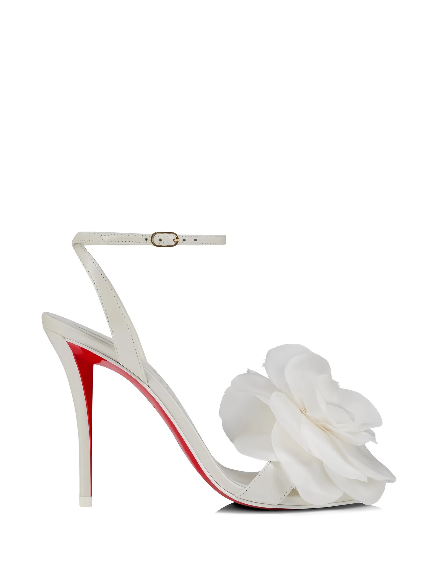 Босоножки Flower ankle-strap sandals