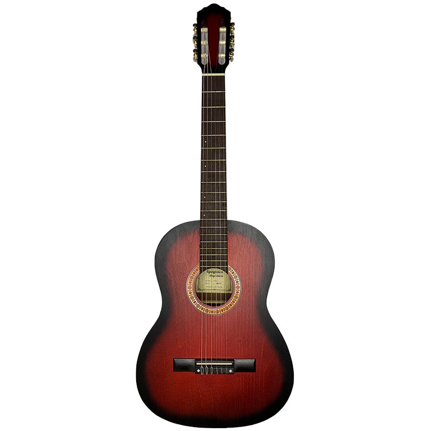 Классическая гитара Кунгурская акустика K-Red-3/4
