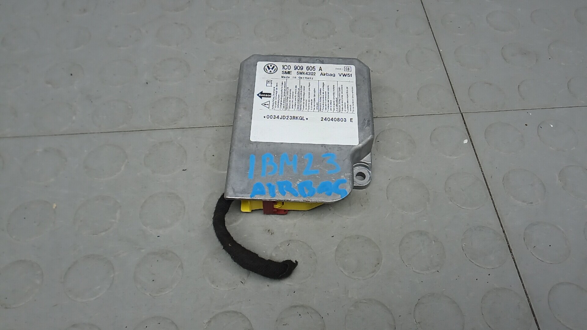 Блок управления airbag VOLKSWAGEN TRANSPORTER T5, Номер 7H0820803С