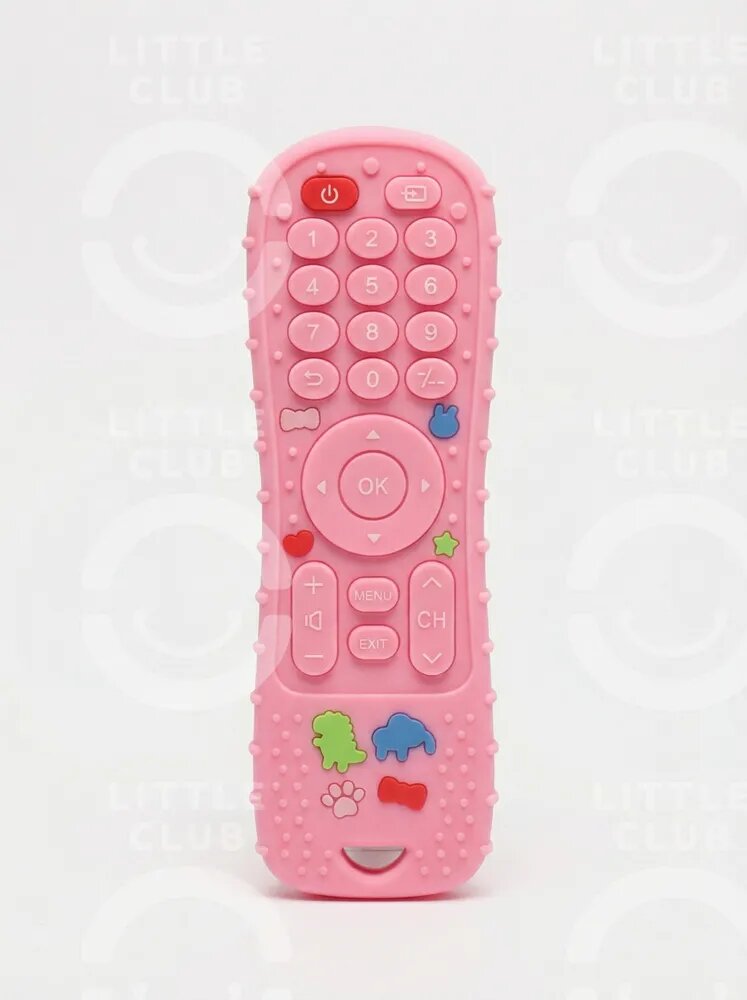 Детский прорезыватель для зубов силиконовый ТВ-пульт грызунок для новорождённых малышей