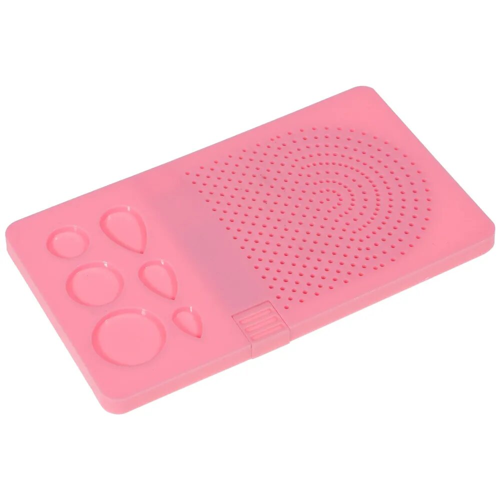 Инструмент Для Квиллинга Розового Цвета С Фиксацией Формы И Хранением Булавок 1 Набор