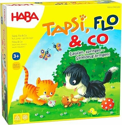 Детская настольная игра Haba - "Tapsi, Flo & Co/Тапси, Фло и компания", ходилка, от 3 лет - 1307024001