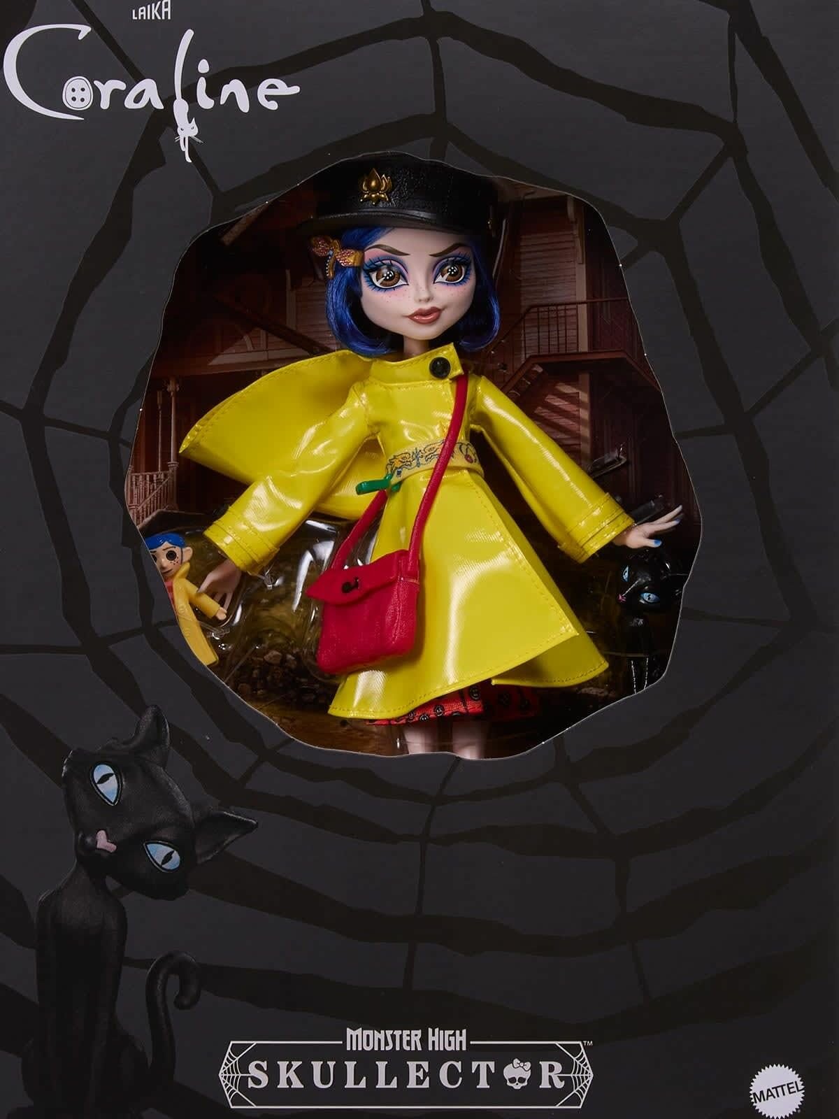 Кукла Mattel Monster High - Коллекционная кукла Skullector x Coraline/коралина - Монстр Хай JHK65