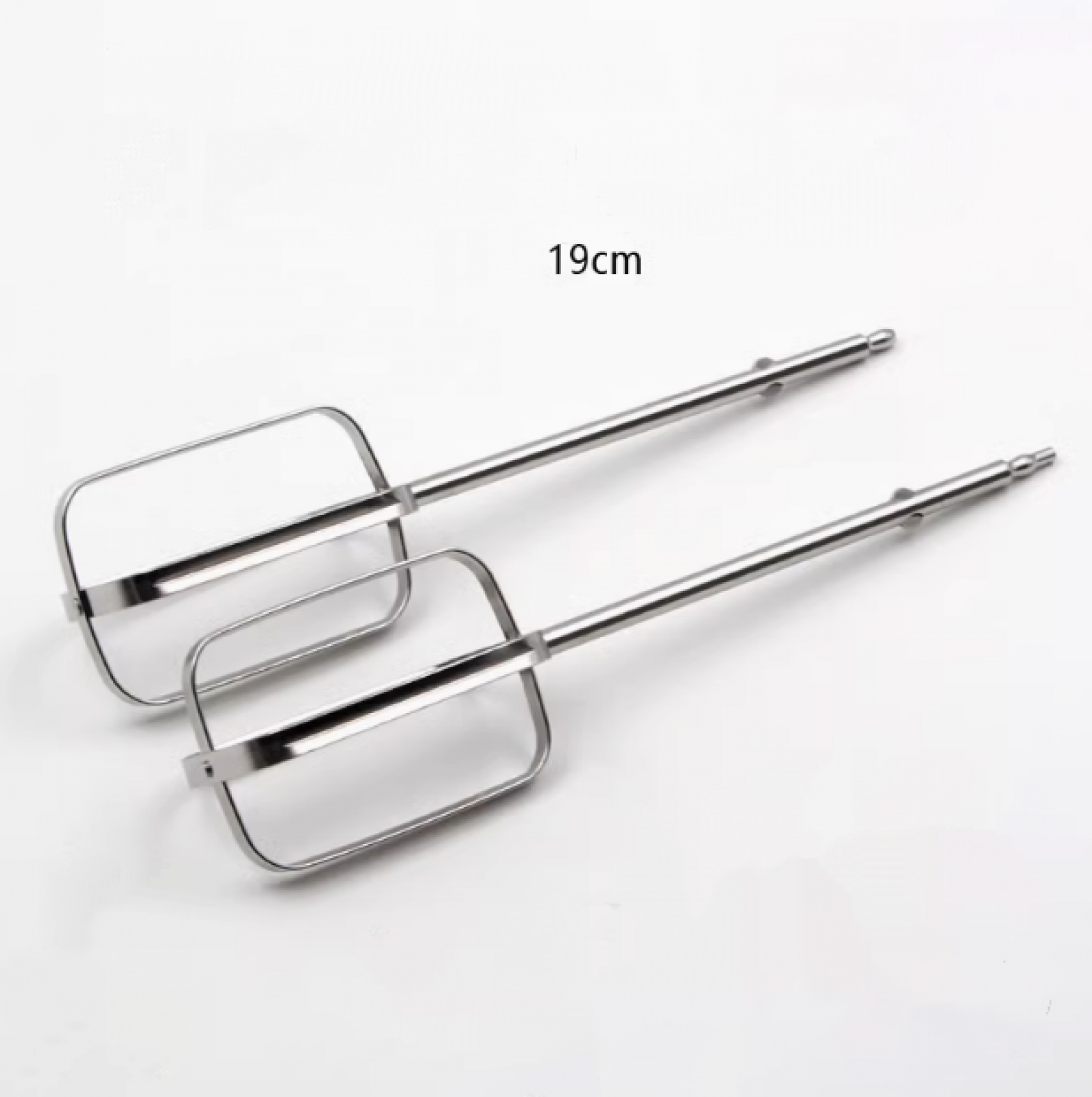 Венчик для взбивания яиц MyPads, насадка для миксеров и блендеров, 2 шт, металл, 19 см