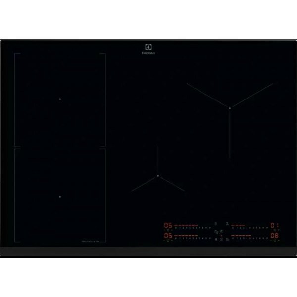 Индукционная варочная панель Electrolux EIS77453, конфорок: 4 шт, стеклокерамика, независимая, черный