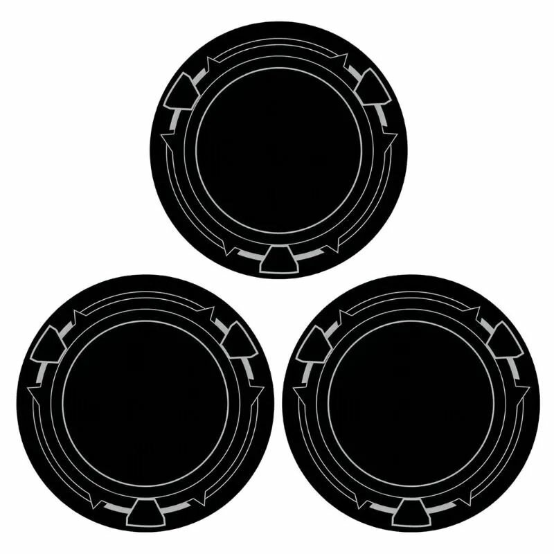 (3 шт.) Магнитная пластина для крепления кулера к смартфону (магнитная) - диаметр 6см