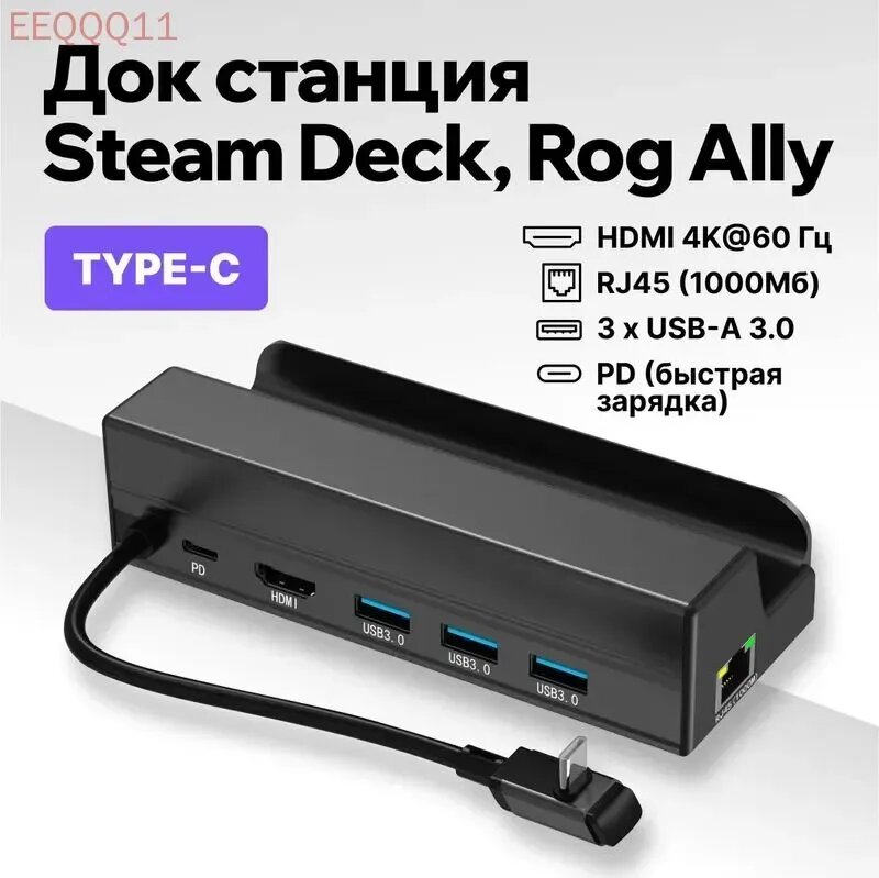 Док станция Steam Deck, Rog Ally стандартная классическая модель серии