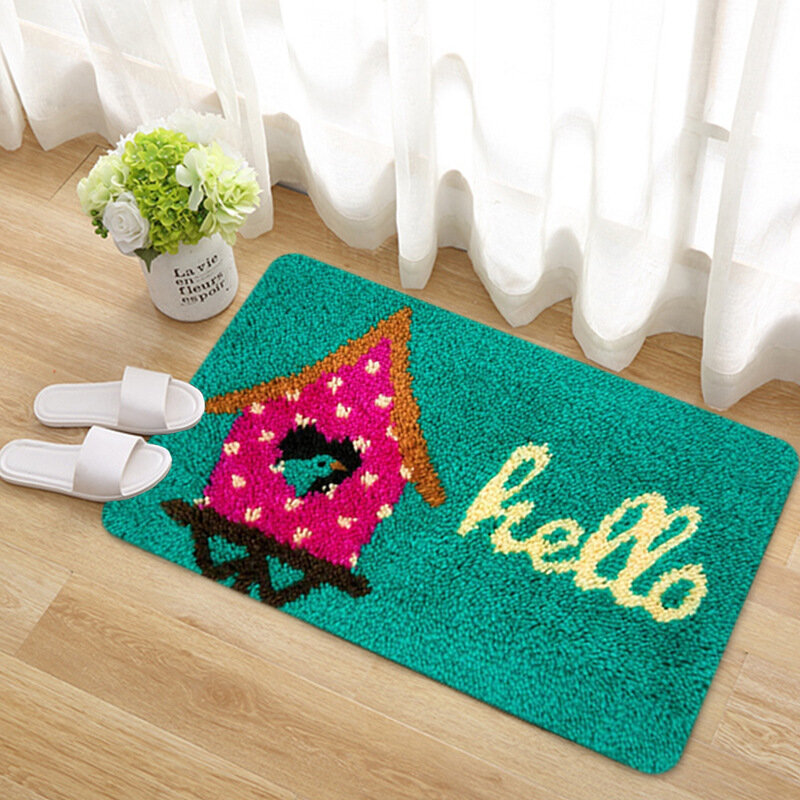 DIY kовер Наборы для вышивания 50 x 36 см, Вышивка в ковровой технике, Коврик