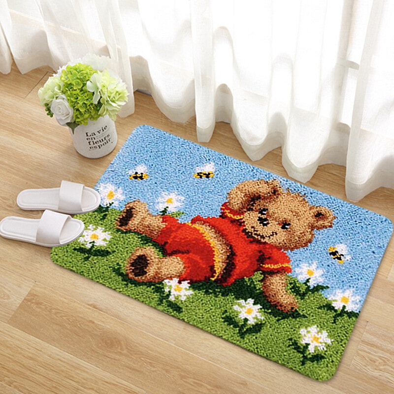 DIY kовер Наборы для вышивания 50 x 36 см, Вышивка в ковровой технике, Коврик