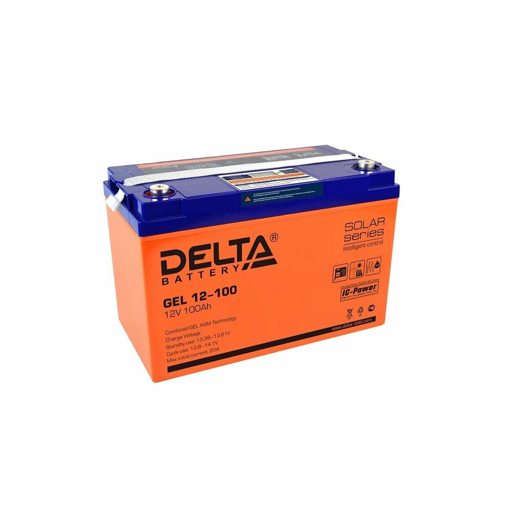 Батарея для ИБП Delta GEL 12 - 100 12B, 100000мАч AGM