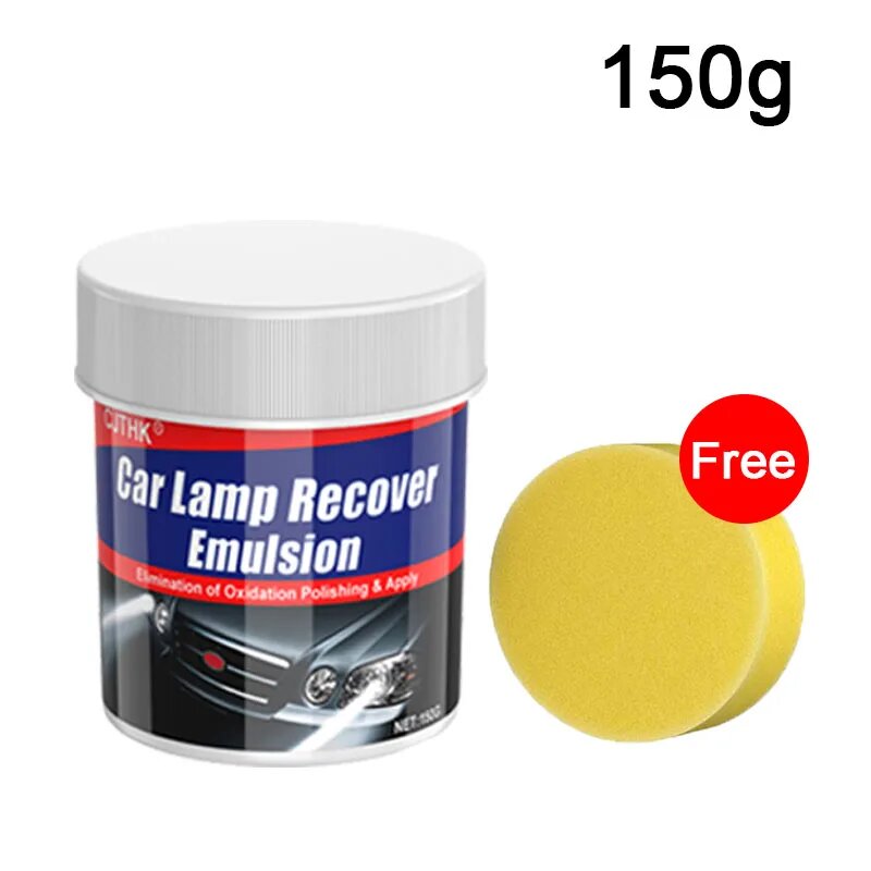 Набор Для Полировки Автомобильных Фар, Удаления Царапин, Ржавчины И Окисления, Паста Для Восстановления Автомобильных Фар