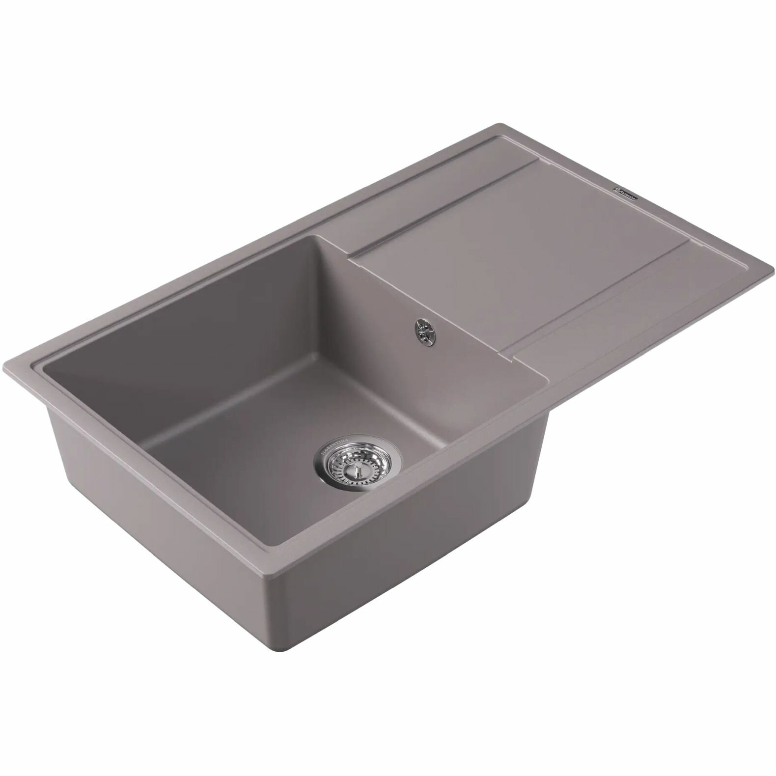 Мойка кухонная прямоугольная Флорентина (Florentina) Липси 860 Грей (20.130. D0860.305)