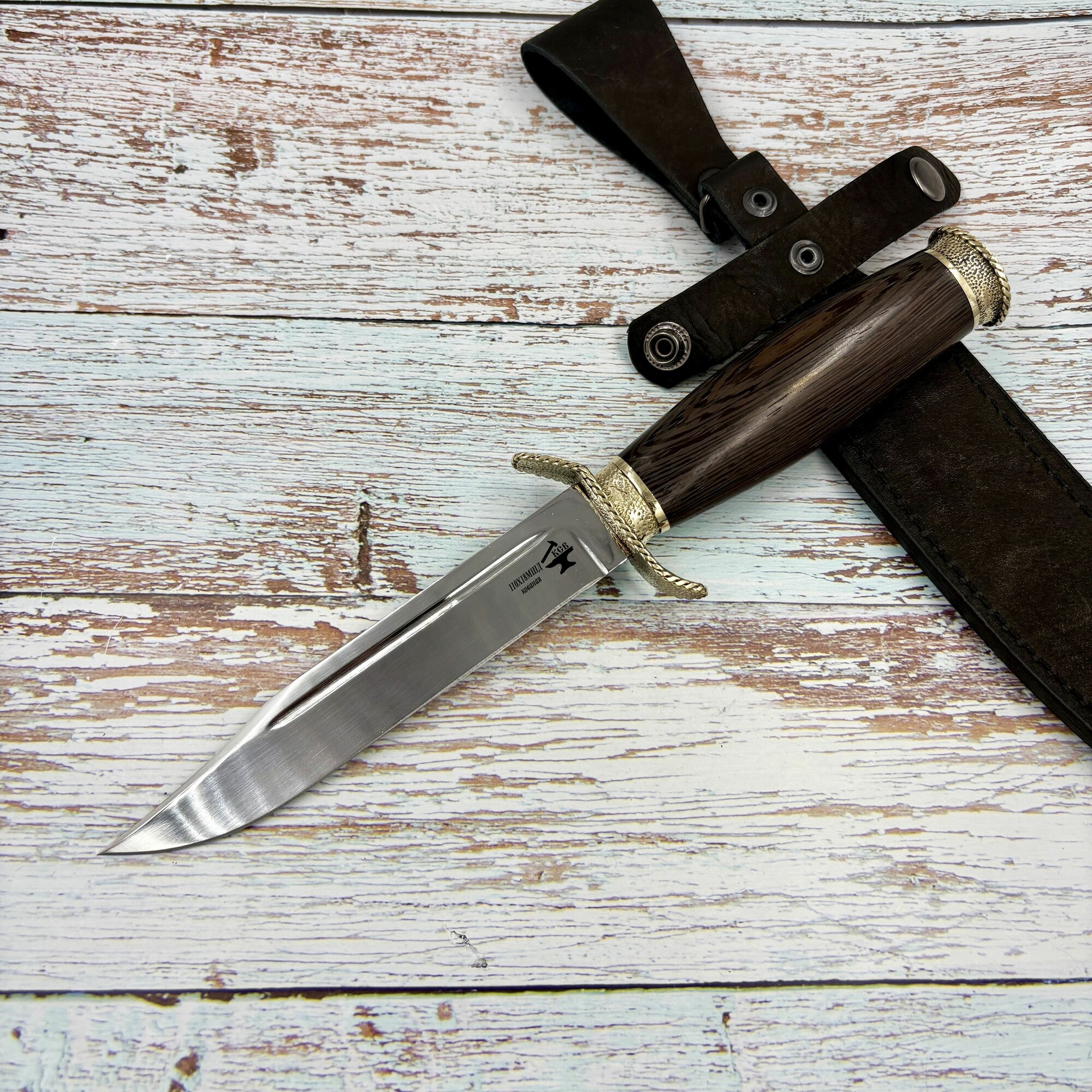 Нож Разведчика НР40 110Х18МШД Термоясень