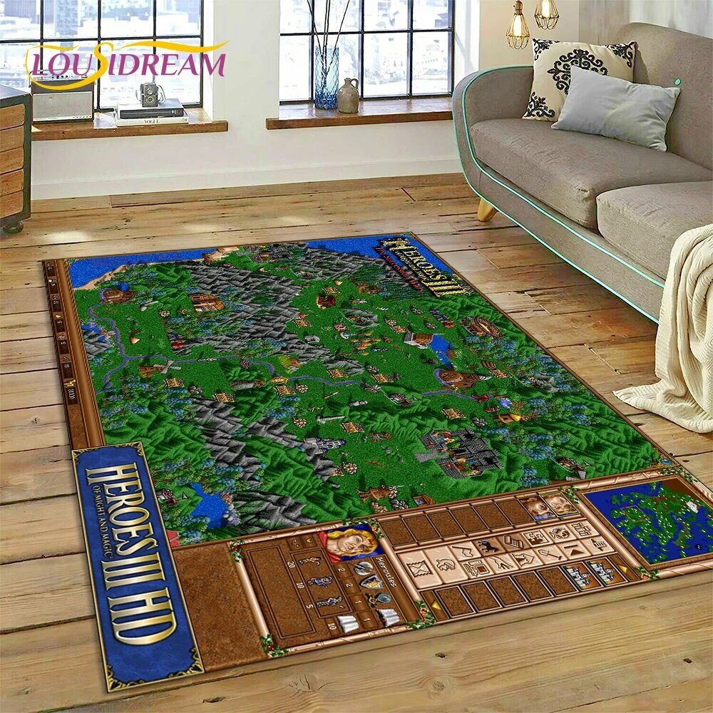 Коврик Heroes of Might and Magic, 100x150cm, цвет 16
