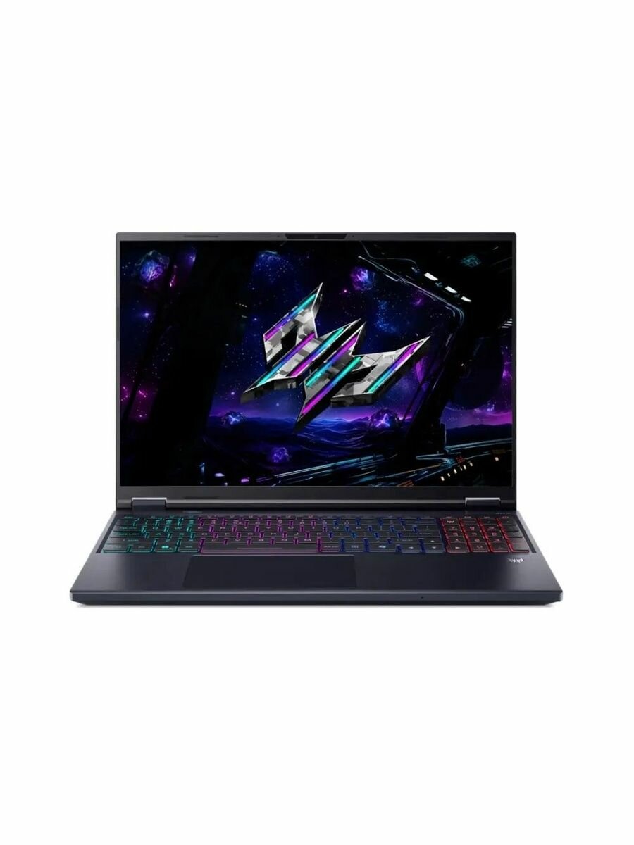 Ноутбук Acer Predator Helios Neo 16 AI PHN16-73-97BP, 2560x1600, Intel Core Ultra 9 275HX, RAM 16 ГБ, SSD 1 ТБ, NVIDIA GeForce RTX 5060, без ОС, NH. QVUEM.002, чёрный