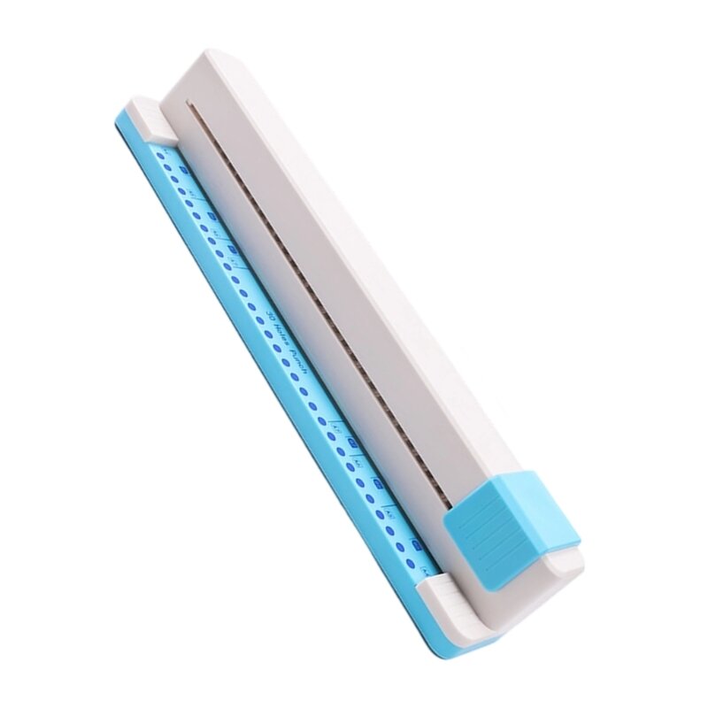 Перфоратор для бумаги на 30 отверстий Сверхмощный Офисный Перфоратор Для бумаги на 30 Отверстий Скользящий Перфоратор Для Бумаги с Производительностью 5 Листов