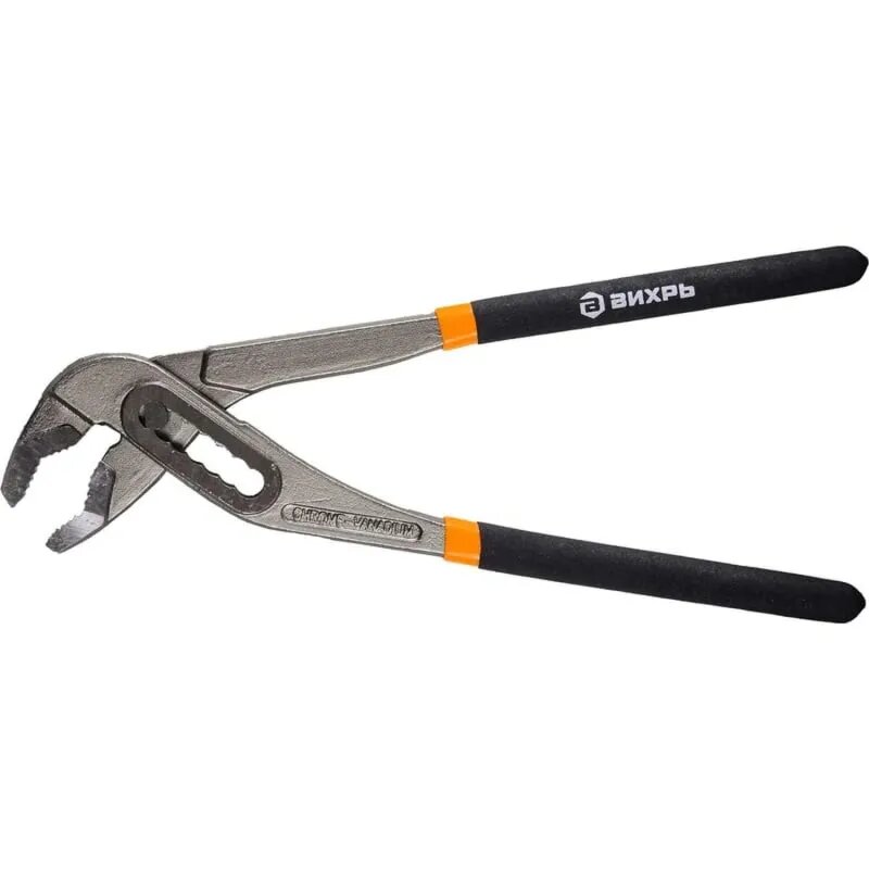 Клещи переставные,250 мм. обливные рукоятки Вихрь 73/6/3/4 2168456