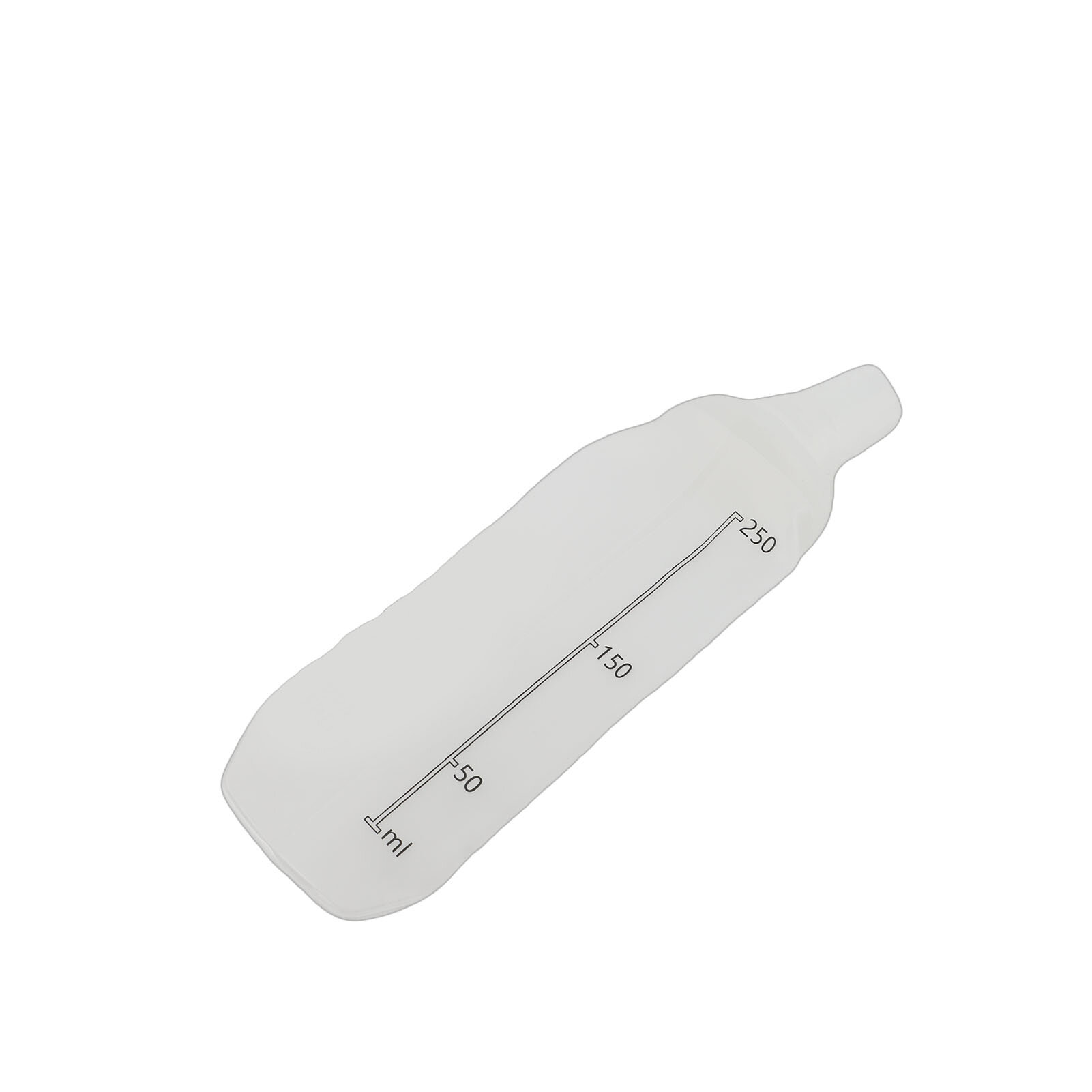 2 мягкие складные бутылки из ТПУ с герметичной крышкой для воды, предназначенные для езды на велосипеде, бега, походов, а также для поддержания водного баланса, прозрачные, 250 мл.