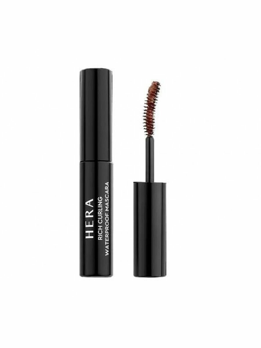 Тушь для ресниц водостойкая подкручивающая 3g HERA Rich Curling Waterproof Mascara Brown