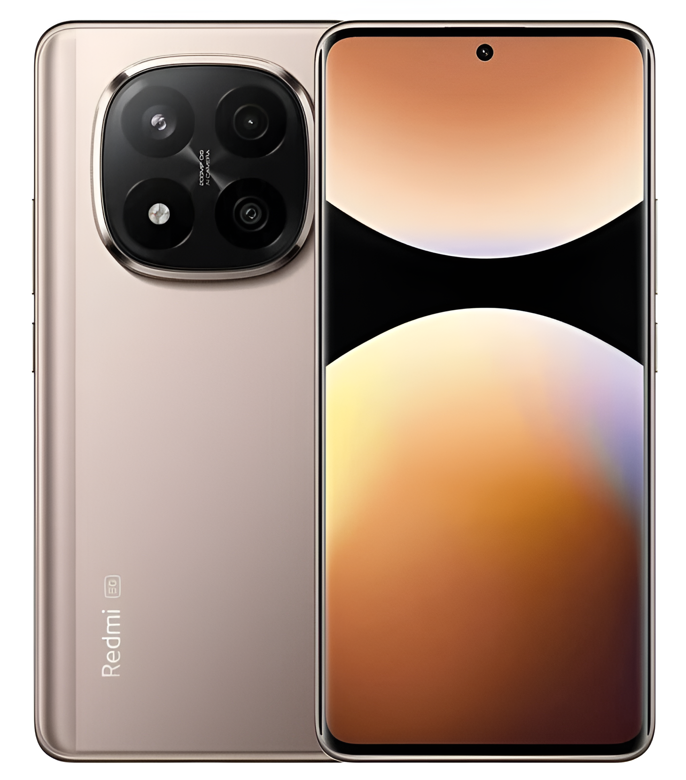Смартфон Xiaomi Redmi Note 14 Pro Plus 5G, 12/512Gb, Sand Gold