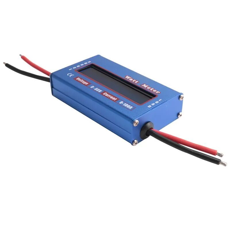 Цифровой ваттметр Ваттметр Измеритель мощности DC 60V 100A Баланс напряжения Батарея Checker