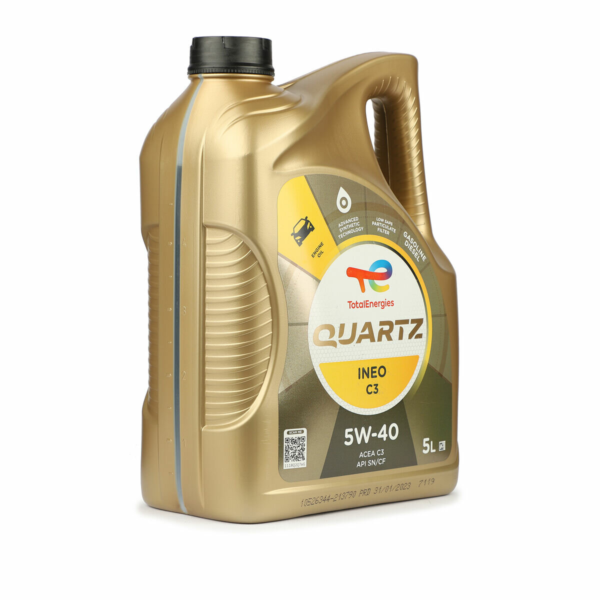 Масло Моторное Total Quartz Ineo 5W-40 5Л.(Total 213790)