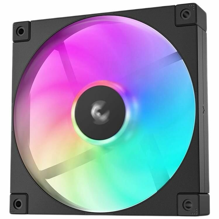 Вентилятор для корпуса DEEPCOOL FD14 ARGB 140x140x25мм (PWM, ARGB, черный, 400-1650об/мин) Color