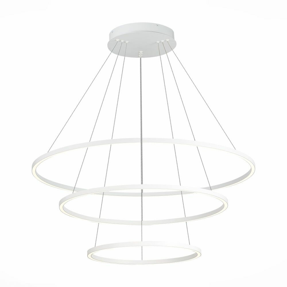 ST605.543.114 ST-Luce Светильник подвесной ST-Luce Белый/Белый LED 1*114W 4000K.