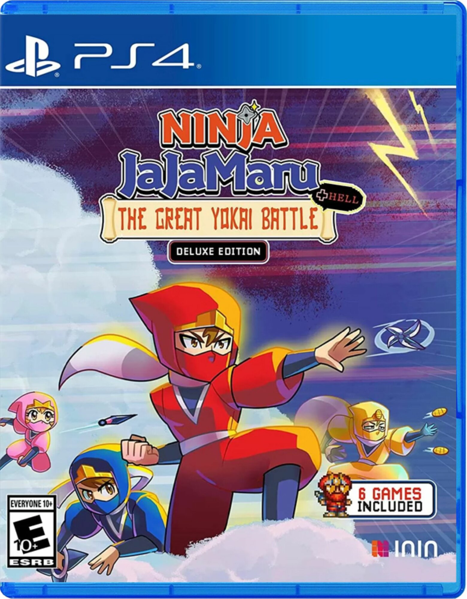 Ninja JaJaMaru: The Great Yokai Battle + Hell - Deluxe Edition (PS4)
