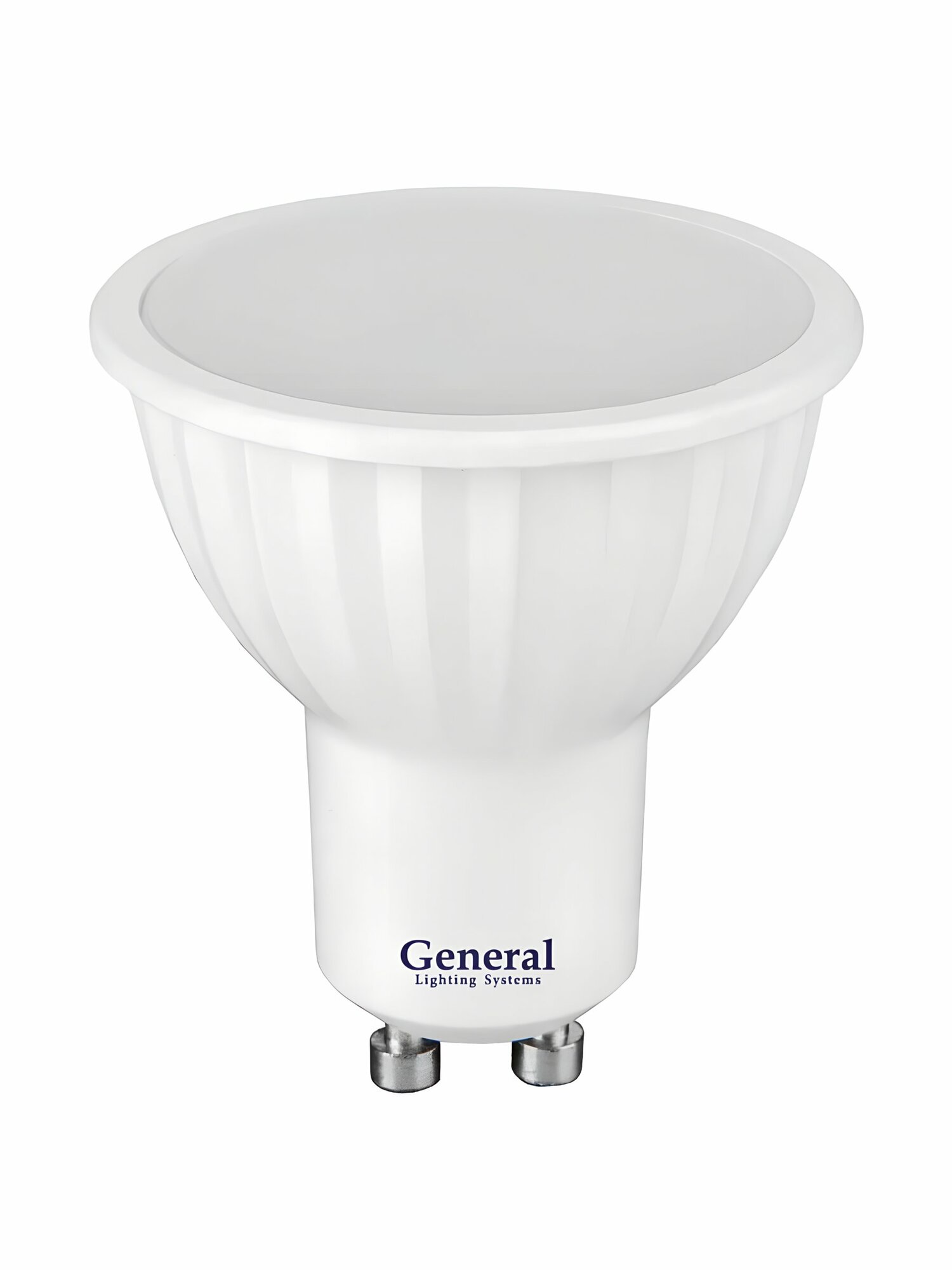 Лампа светодиодная GU10, 10 Вт, 230 В, 4500 К, свет нейтральный белый, General Lighting Systems, GLDEN-MR16
