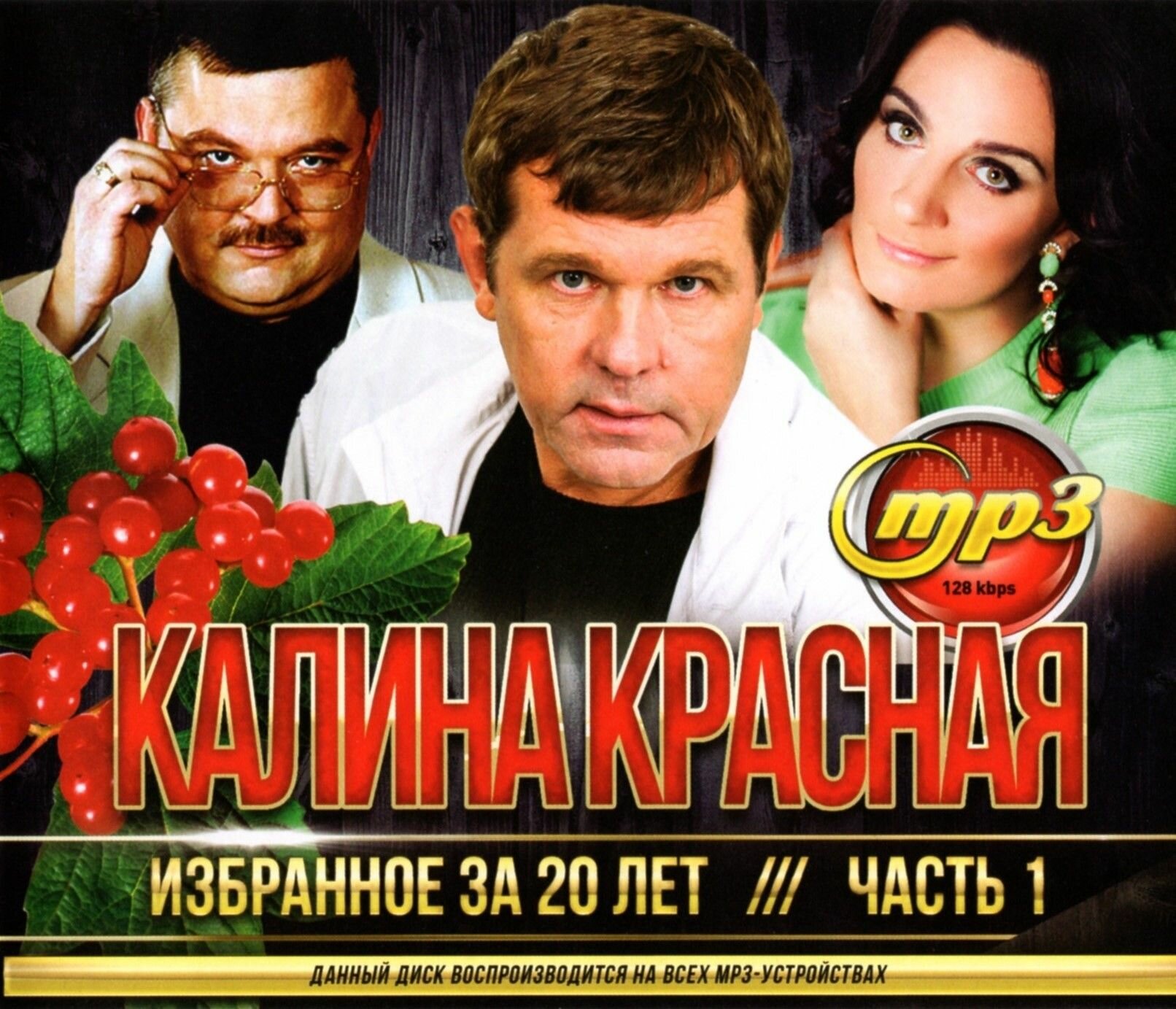 Калина Красная Избранное за 20 лет часть 1 (MP3-ФЛЕШКА)