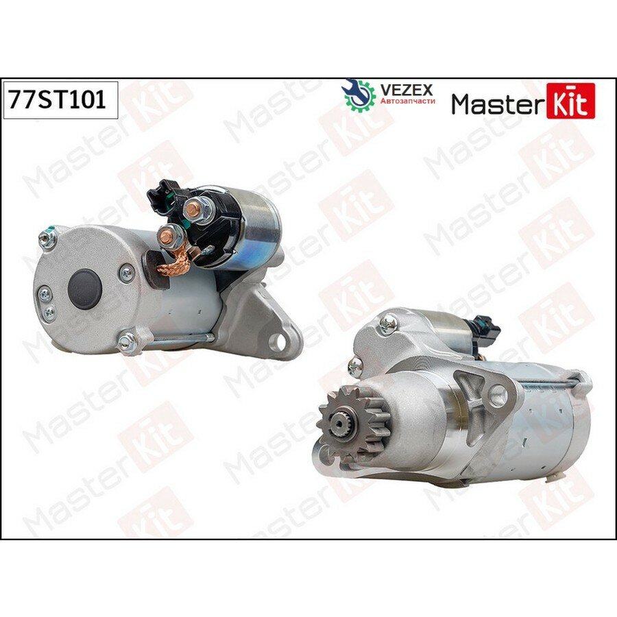 MASTERKIT 77ST101 Стартер TOYOTA AVENSIS/CAMRY/RAV IV (1.6kw) Masterkit