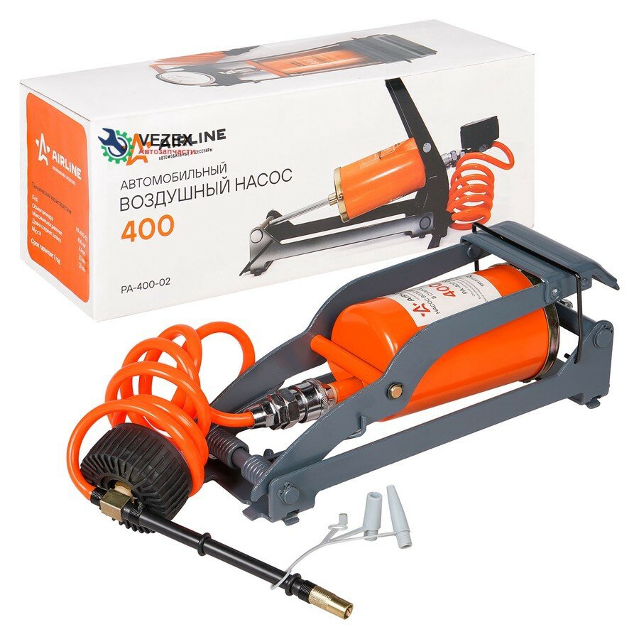AIRLINE PA-400-02 Насос для подкачки шин