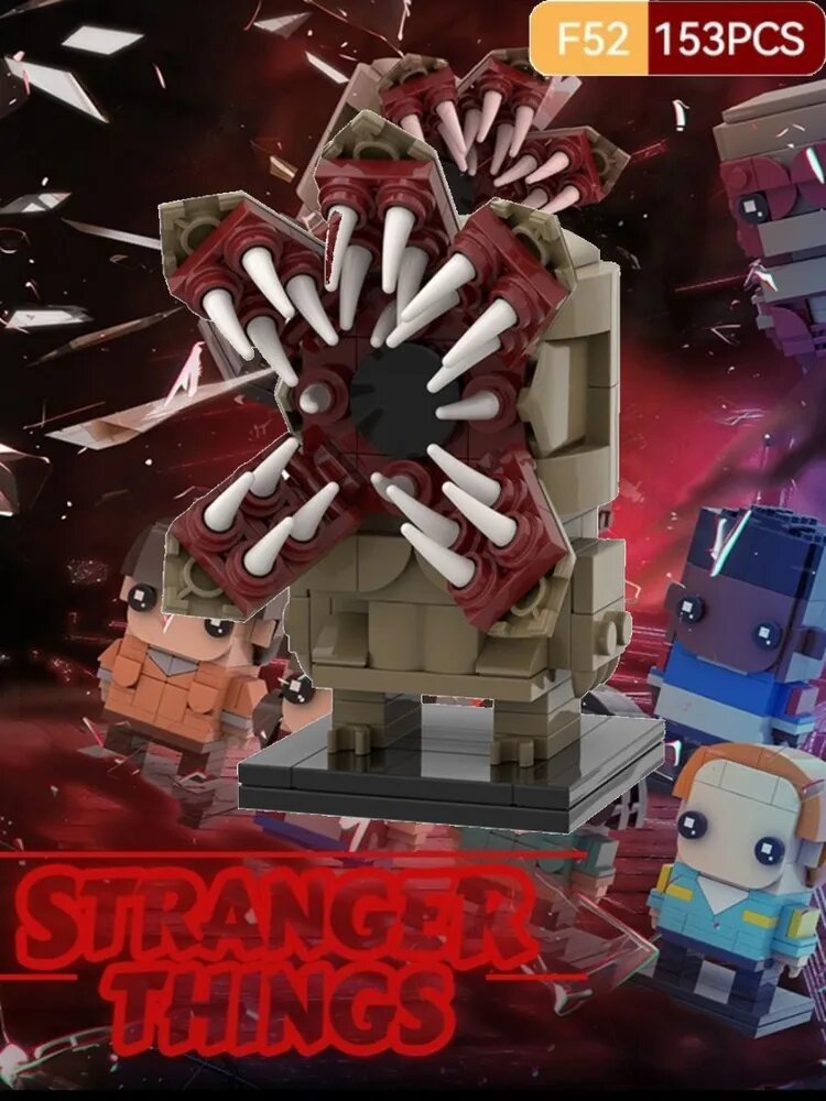 Конструктор Stranger Things F52 Devil 153PCS Пластиковый конструктор для сборки модели