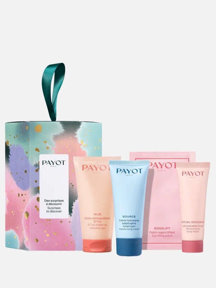 Подарочный набор для ухода за кожей лица и тела PAYOT des surprises a decouvrir, Адвент