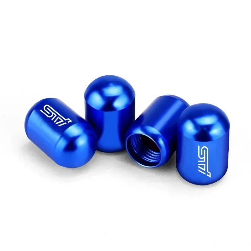 Для Subaru STI Forester XV Tribeca Outback Legacy WRX Impreza BRZ 4 шт. ABS автомобильные A Blue