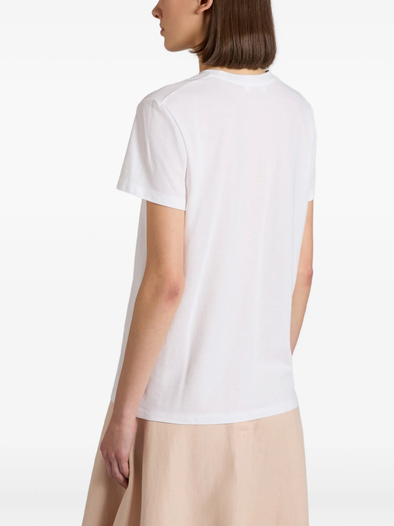 Футболка Slowear Regular-fit T-shirt, размер 42, бежевый/белый — фото 1
