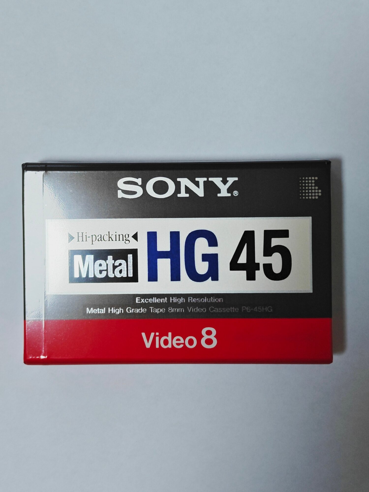 Видеокассета SONY Video 8 HG 45 (metal)