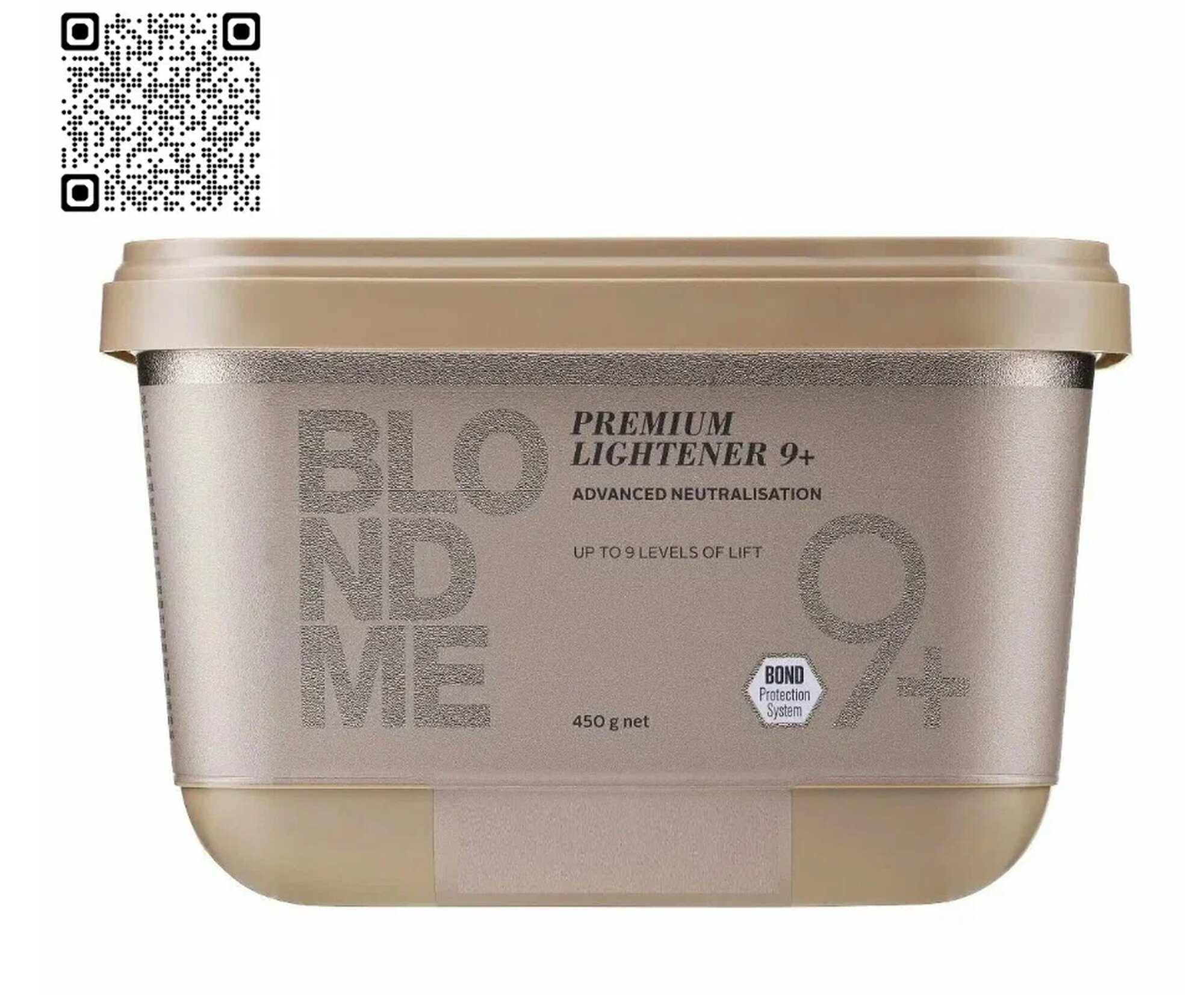 Осветляющая пудра Schwarzkopf Professional Blondme 9+ Premium Lightener – 450 грамм