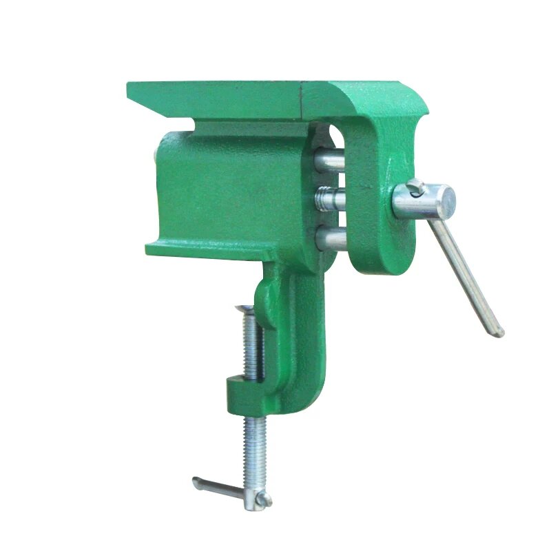 Мини-Верстаковый Зажим с Большой Наковальней для Домашней Работы, Небольшой Размер, Ручной Инструмент