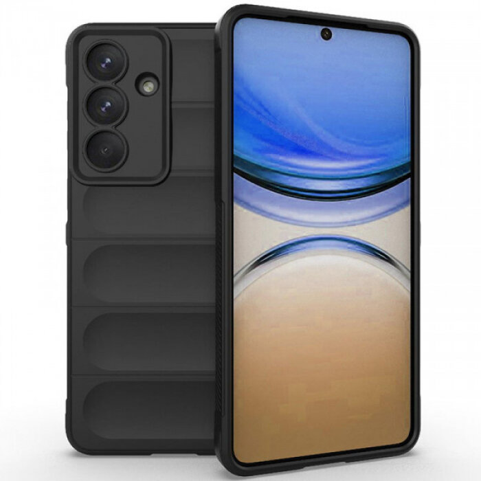 Flex Silicone Противоударный чехол для Samsung Galaxy S26 Plus с защитой камеры и микрофиброй