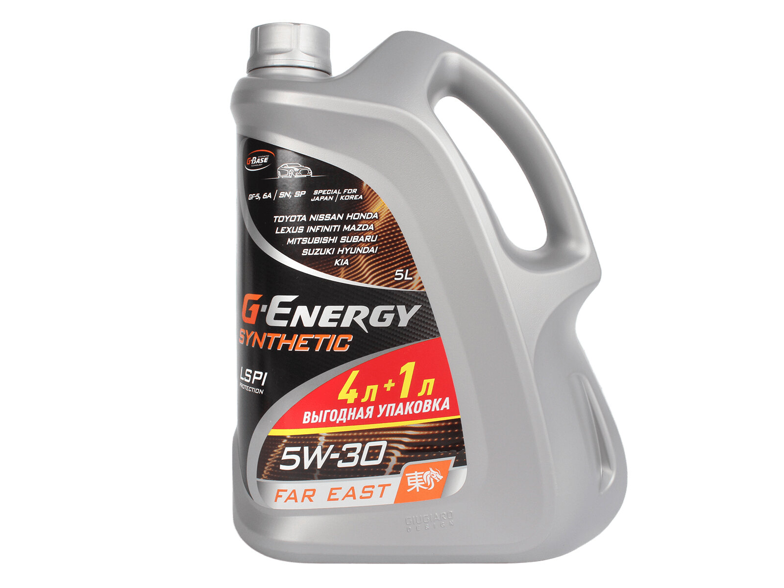 Масло моторное G-ENERGY FAR EAST 5W30 4л+1л