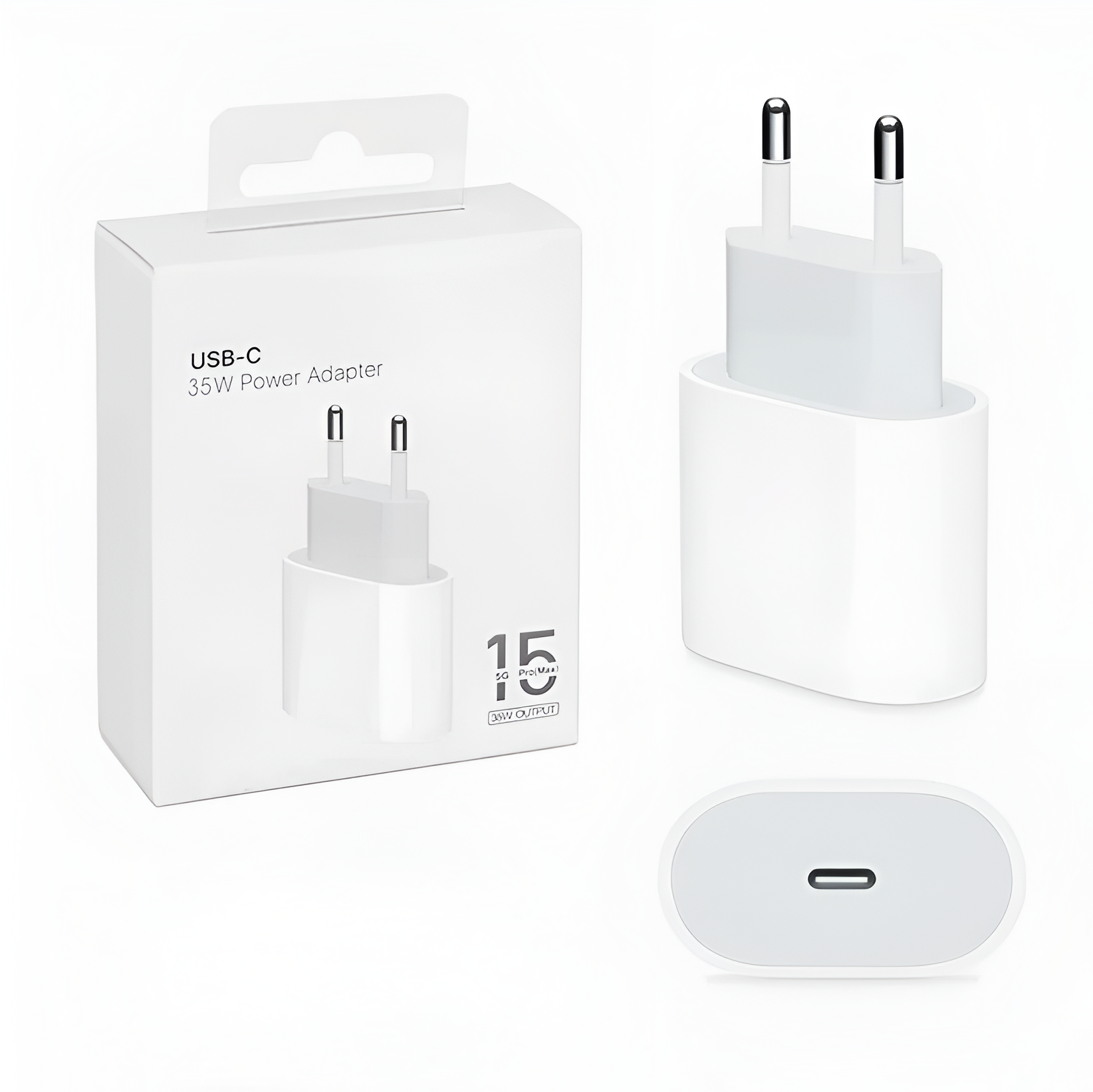 Зарядное устройство 35W c поддержкой быстрой зарядки для устройств Apple / Быстрая зарядка 35W для iPhone iPad AirPods