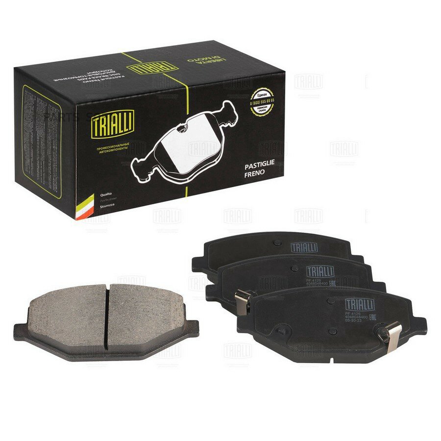 TRIALLI PF4129 Колодки тормозные для а/м Geely Coolray (20-) диск. перед. | перед |
