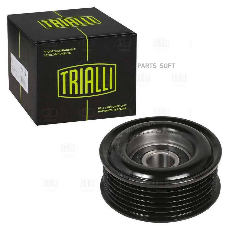 TRIALLI CM5811 Ролик привод. ремня Mazda 3 (03-) 1.6i (только ролик натяж.) (CM 5811)